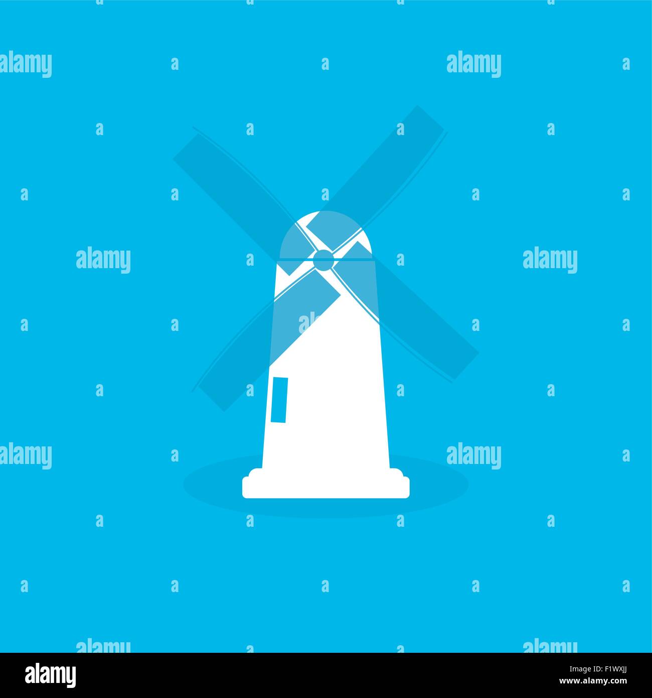 Mill reflection Stock Vector Images - Alamy