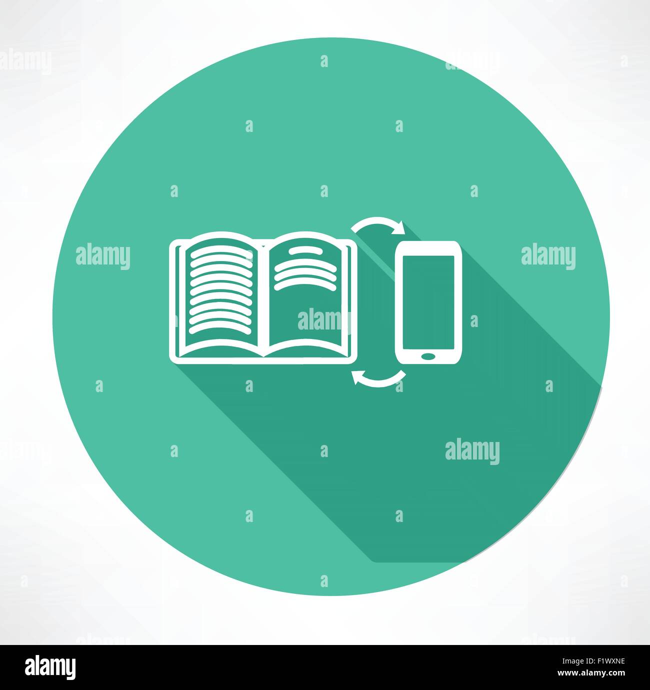 Book exchange sign Stock Vector Images - Alamy
