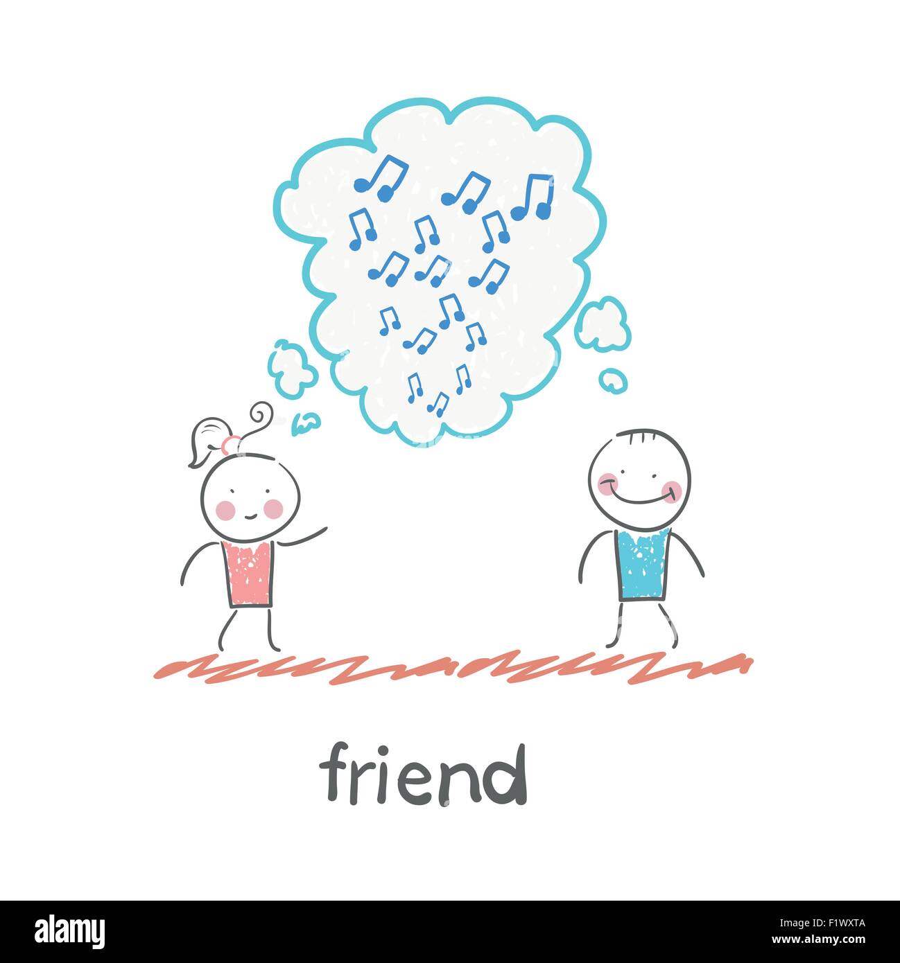 Presentation cartoons Stock Vector Images - Alamy