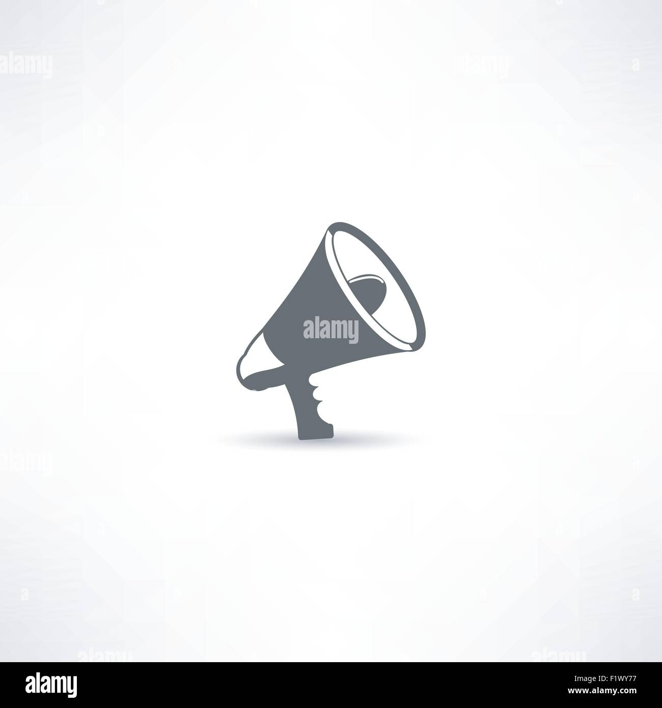 Megaphone icon design illustration Stock Vector Images - Alamy