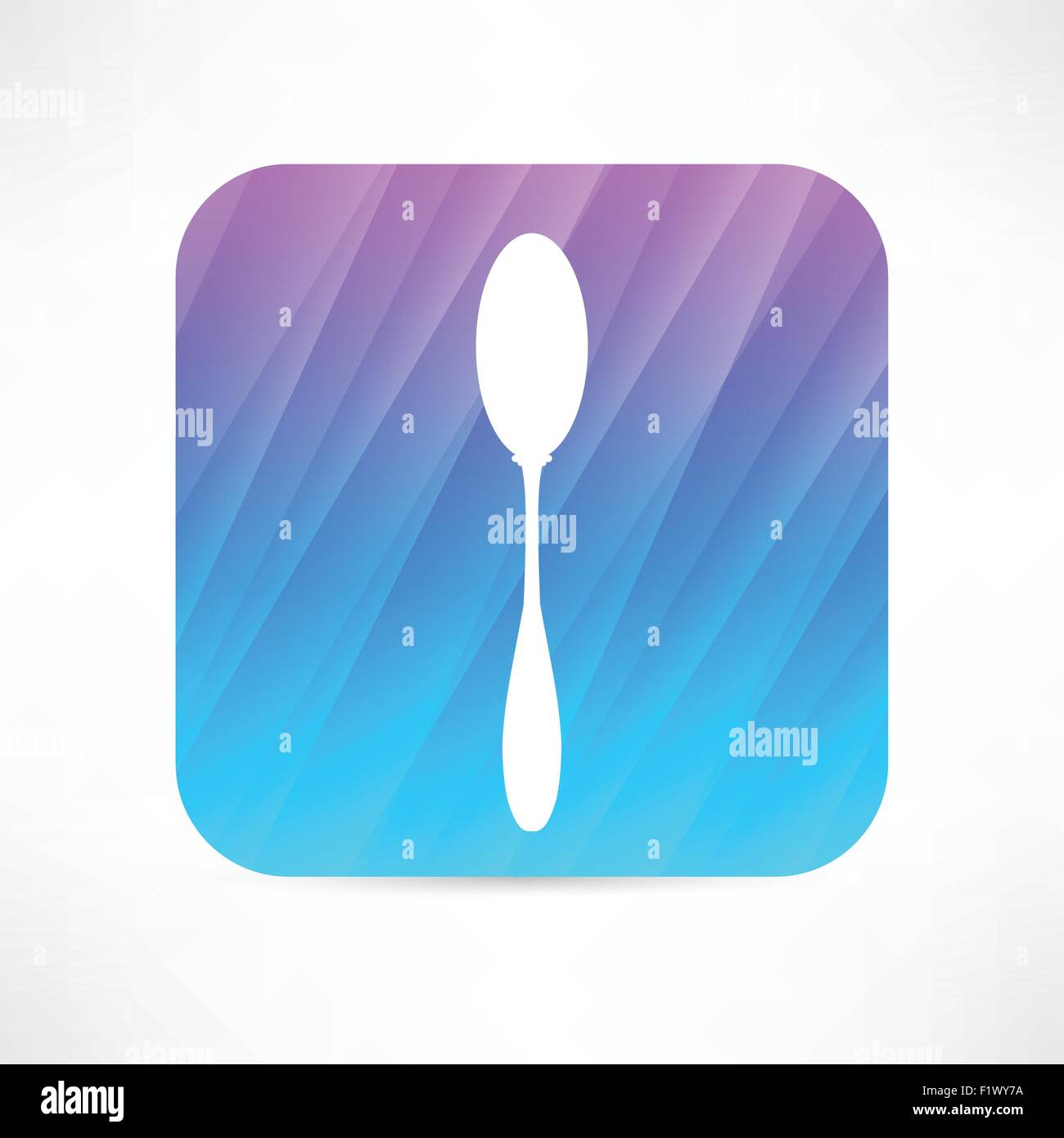 Spoon outdoors Stock Vector Images - Alamy