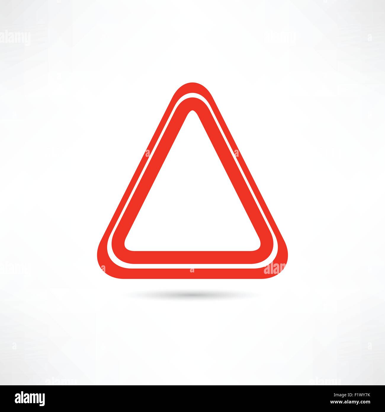 warning triangle icon Stock Vector Image & Art - Alamy
