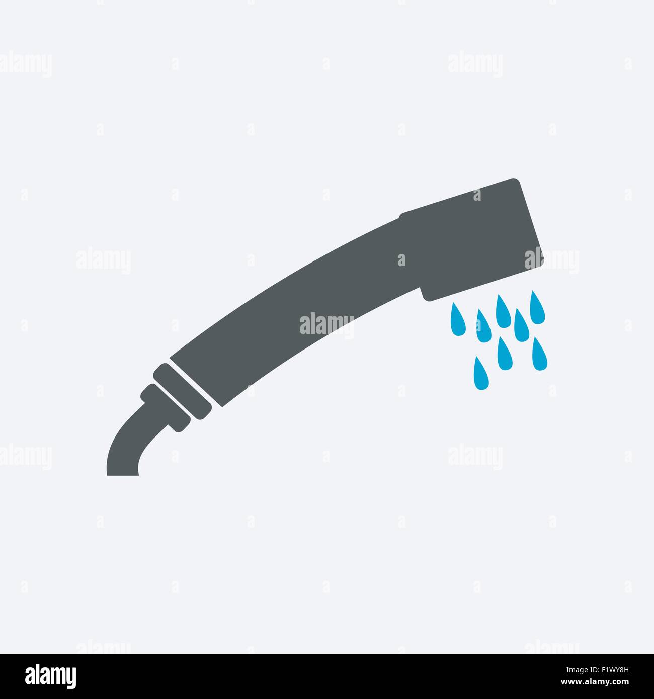 shower spray icon Stock Vector Image & Art - Alamy