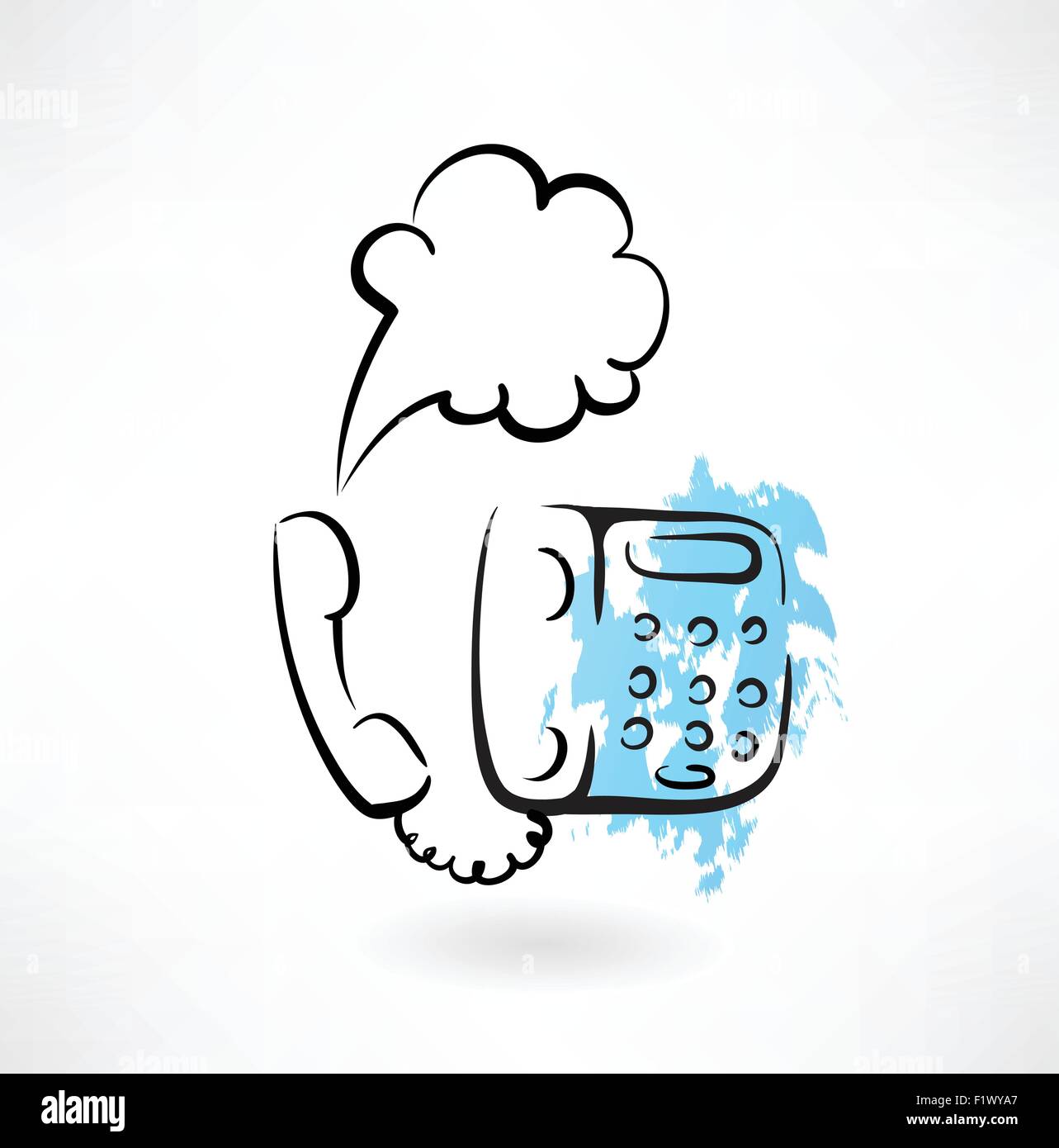 telephone grunge icon Stock Vector Image & Art - Alamy