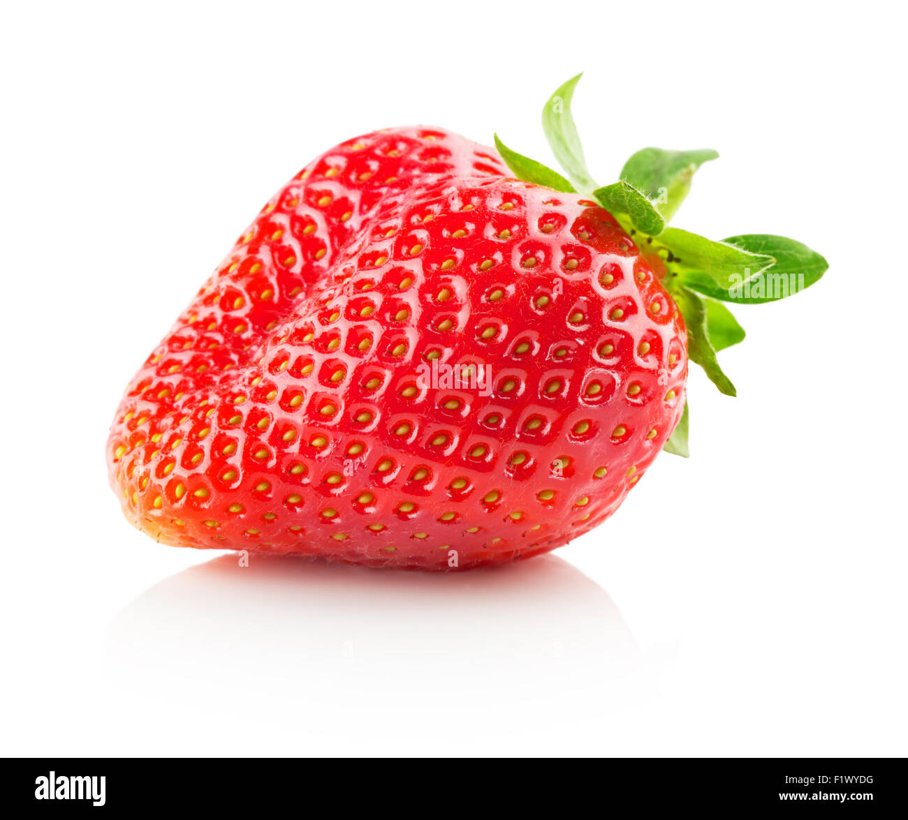 strawberry isolated on the white background Stock Photo - Alamy
