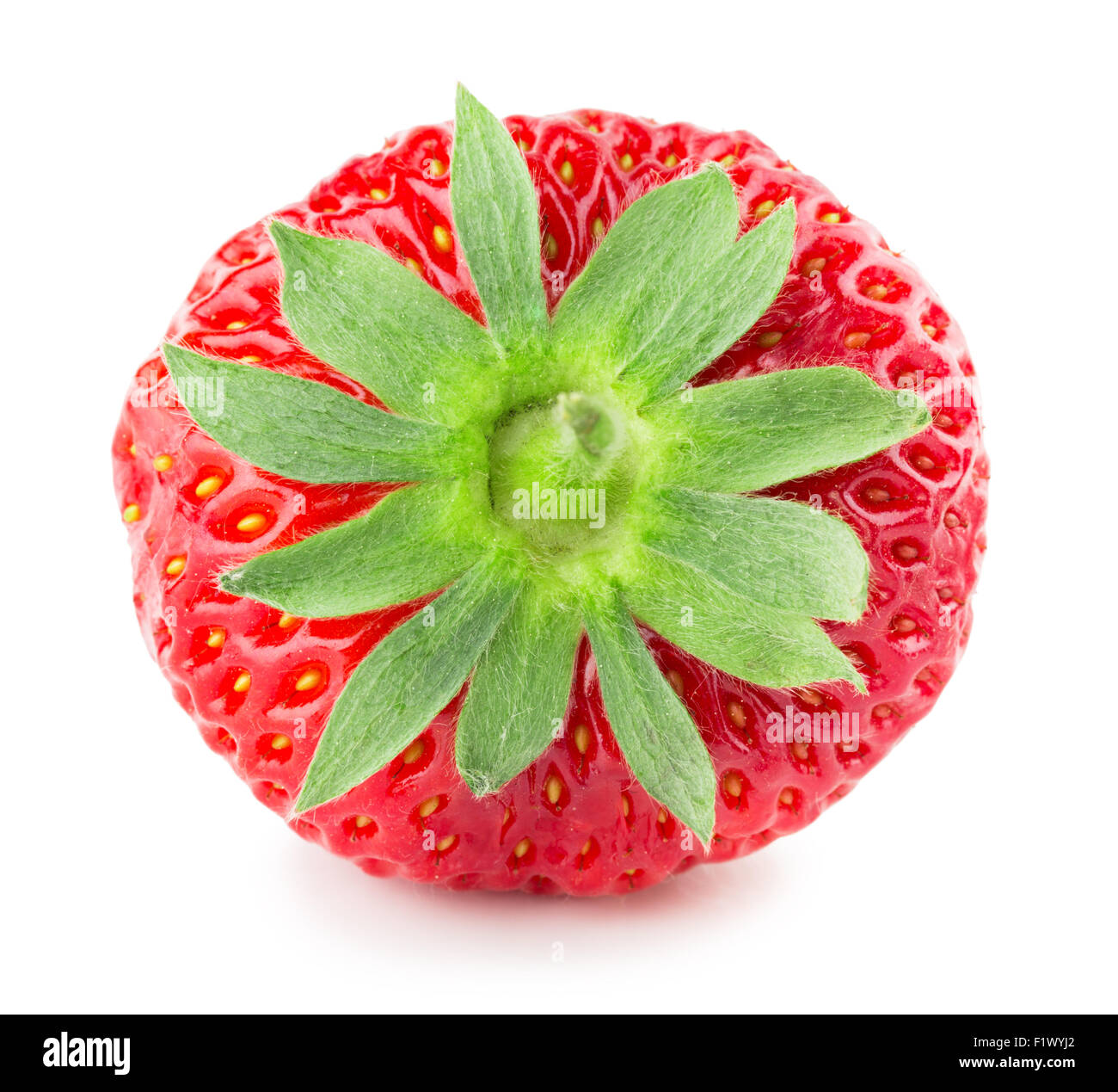 strawberry isolated on the white background Stock Photo - Alamy