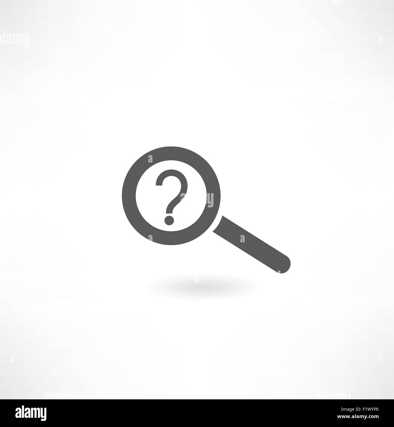 Question holding Stock Vector Images - Alamy