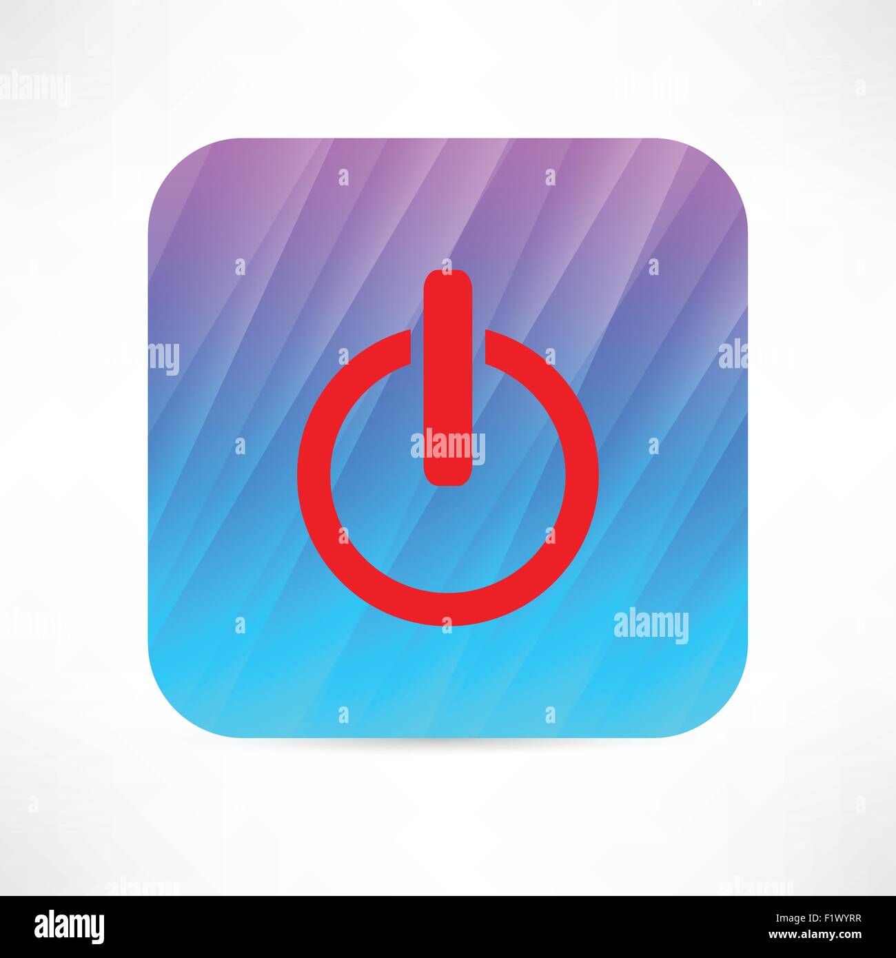power button icon Stock Vector Image & Art - Alamy