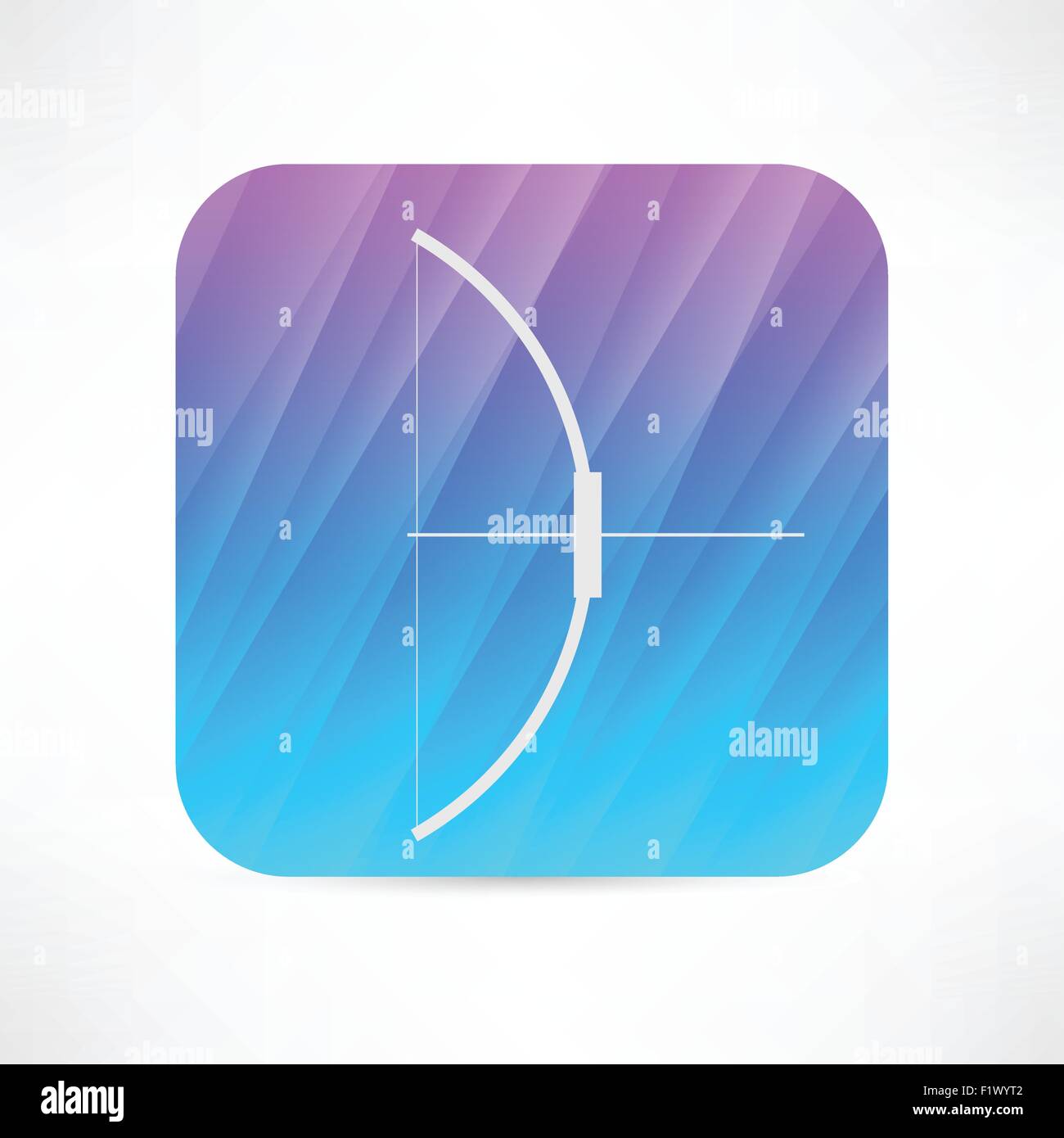 bow weapon icon Stock Vector Image & Art - Alamy