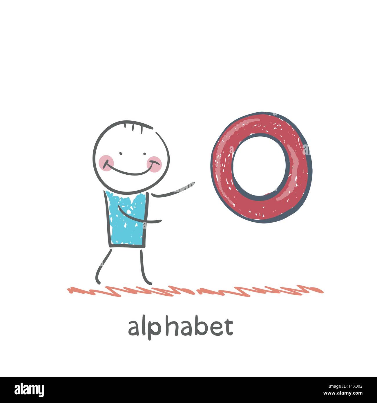 Alphabet pictures Stock Vector Images - Alamy
