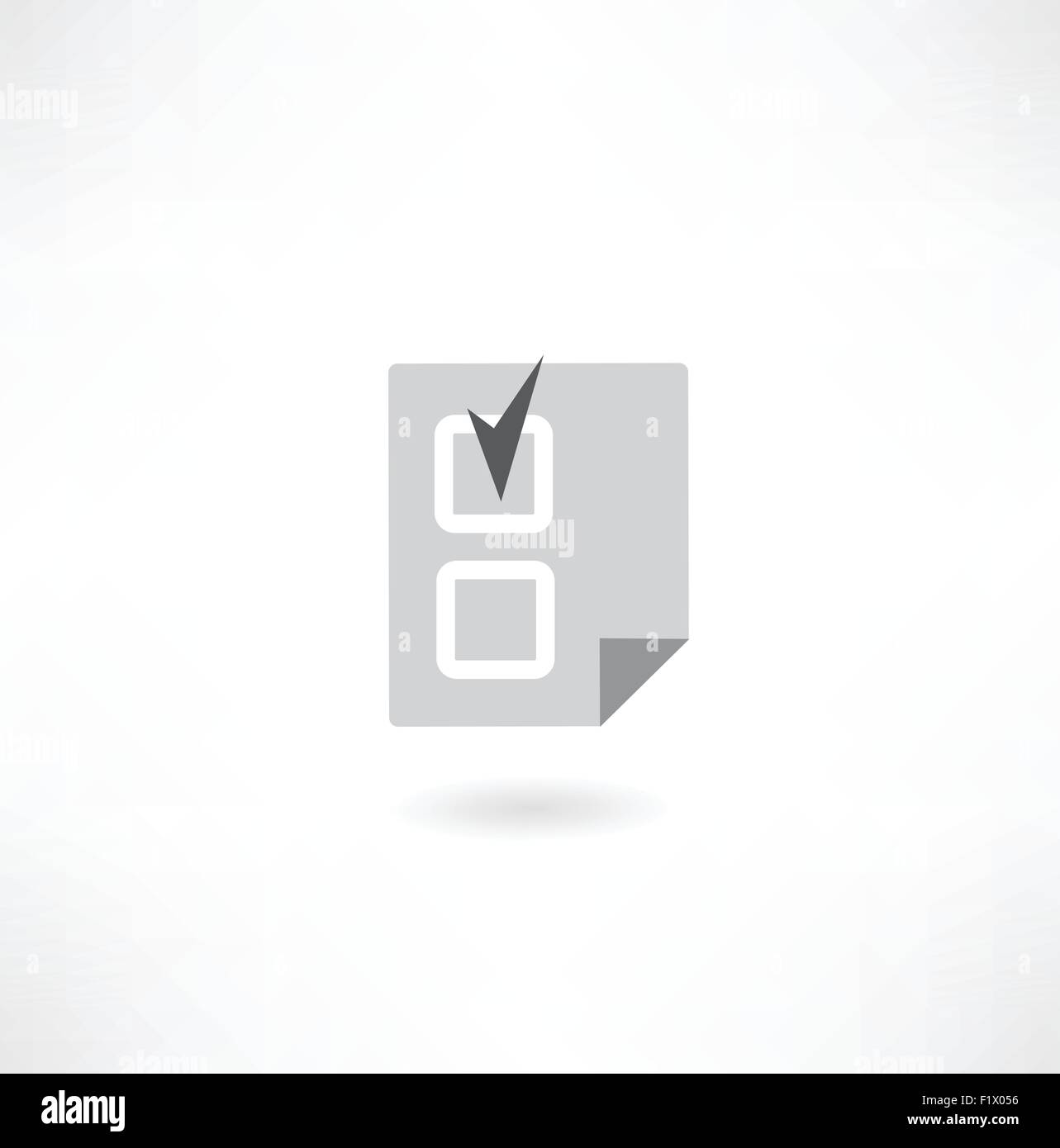 checkmark in the box icon Stock Vector Image & Art - Alamy