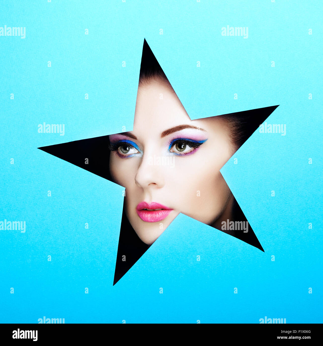 Female conceptual portrait hi-res stock photography and images - Alamy