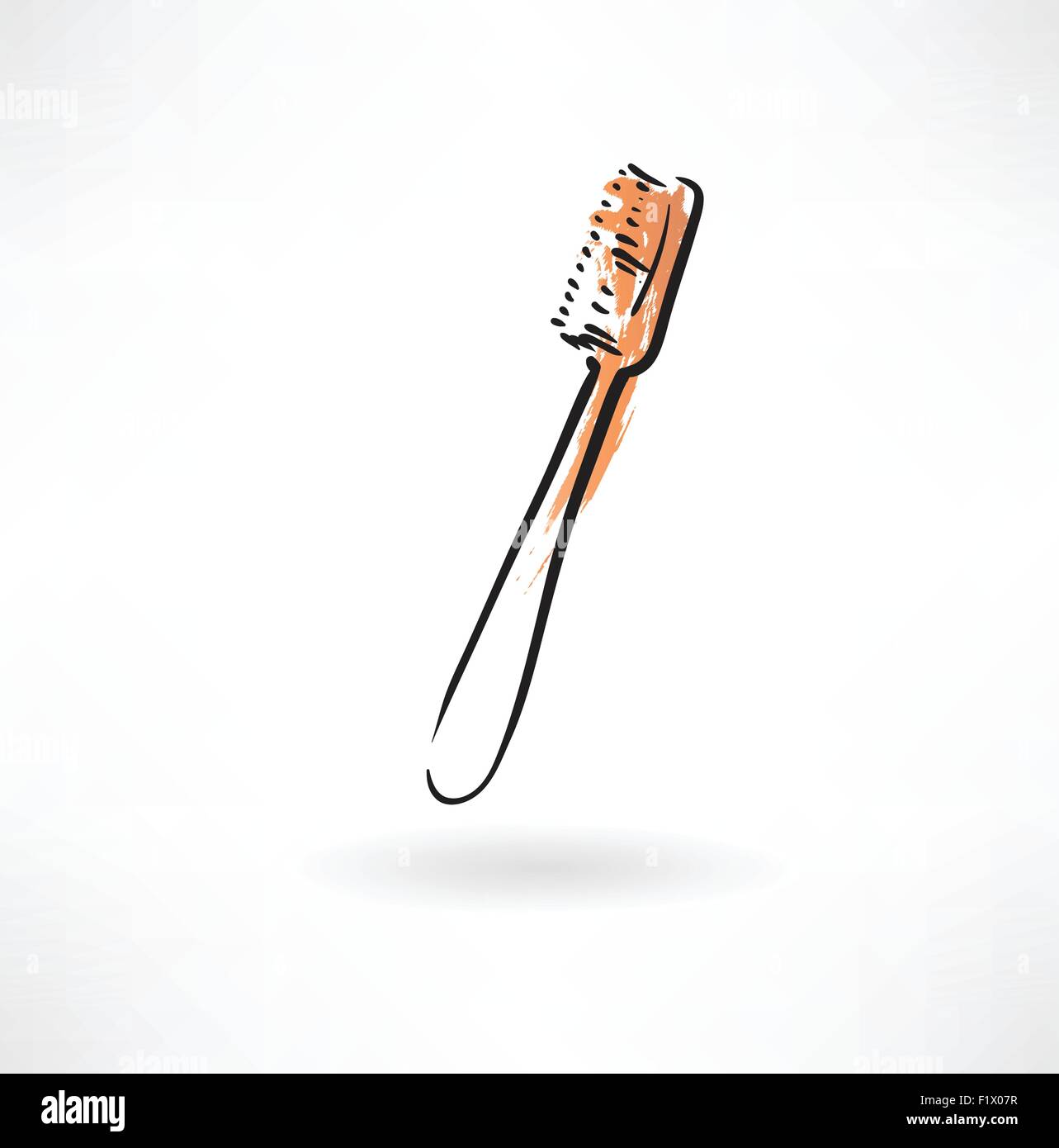 Old toothbrush Stock Vector Images - Alamy