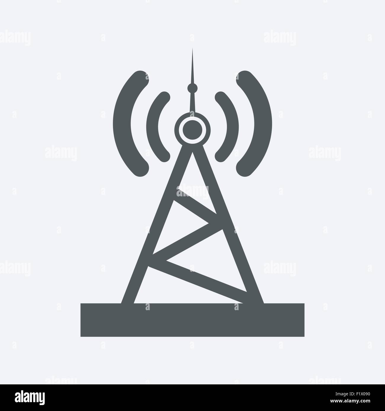 Transmitter icon cartoon hi-res stock photography and images - Alamy