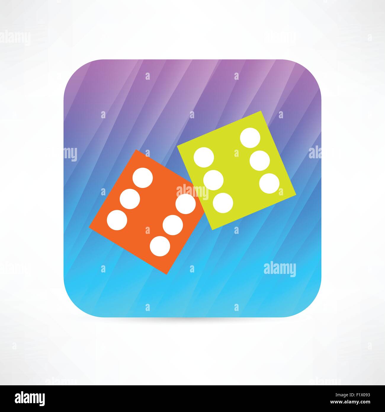 Pink dice Stock Vector Images - Alamy