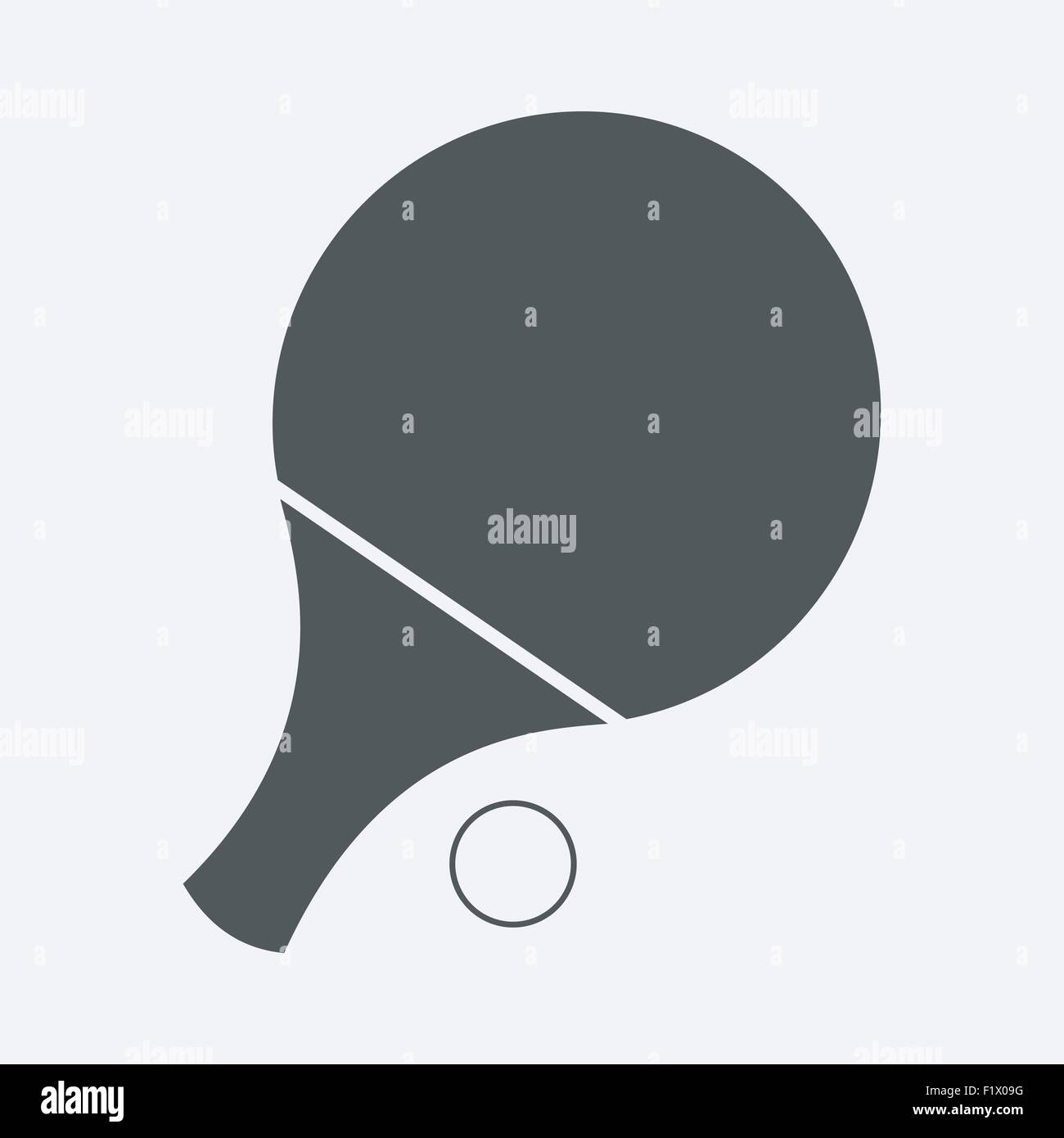 Table Tennis Bat Stock Vector Image & Art - Alamy