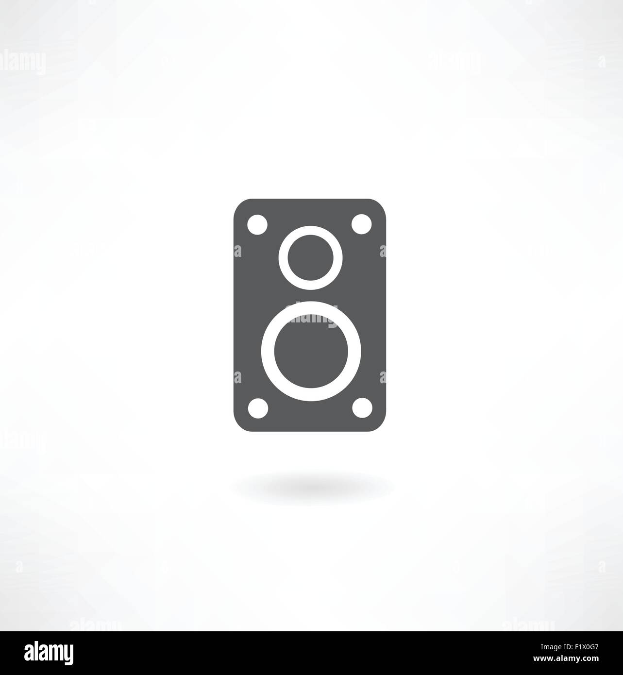 Audio speaker icon, vector Stock Vector Image & Art - Alamy