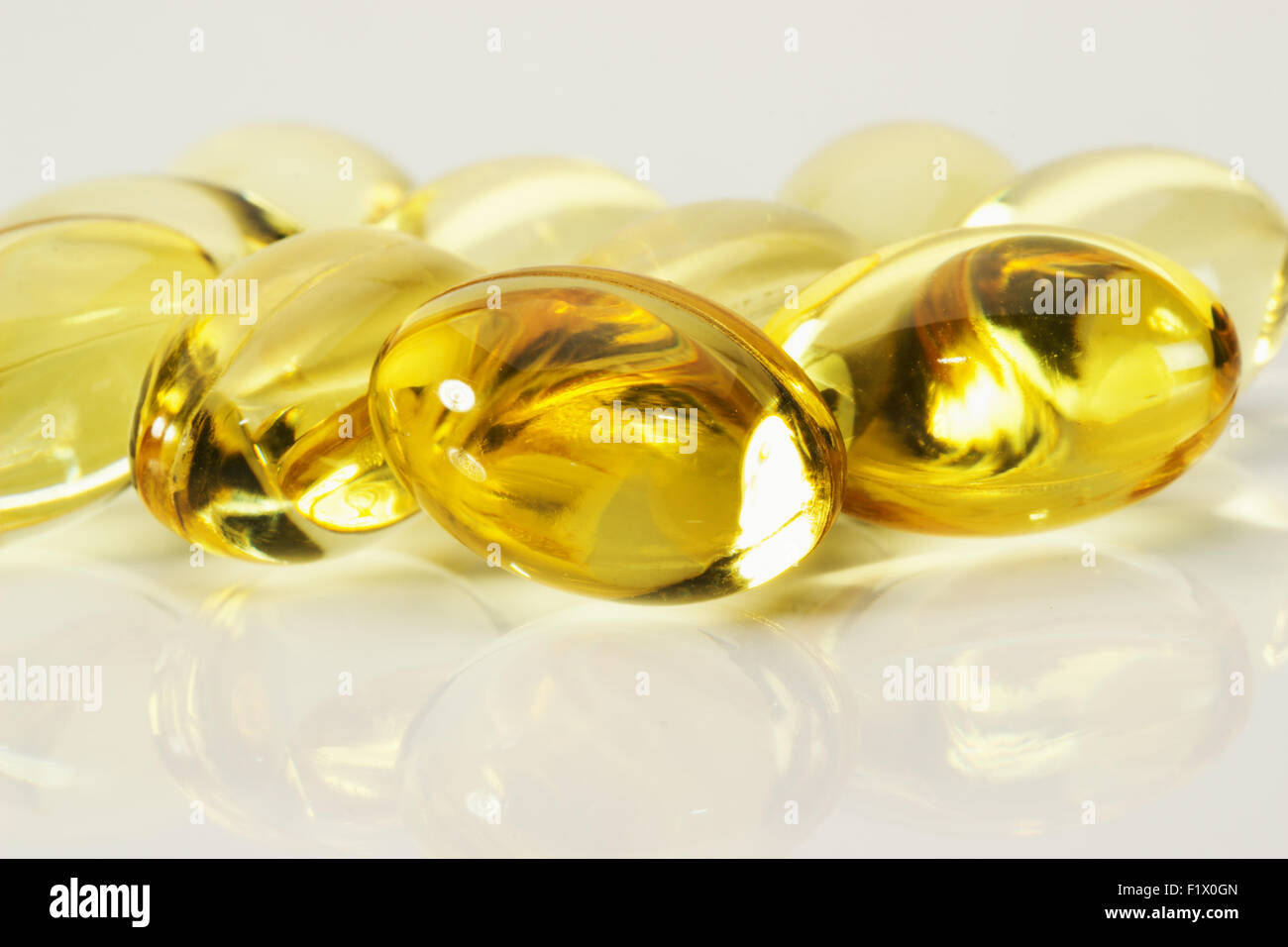 Fish oil pills hi-res stock photography and images - Alamy