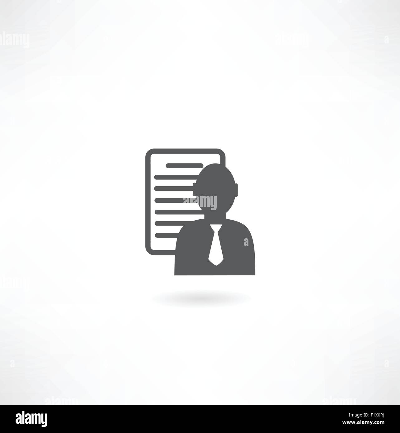 man with a stack of papers Stock Vector Image & Art - Alamy