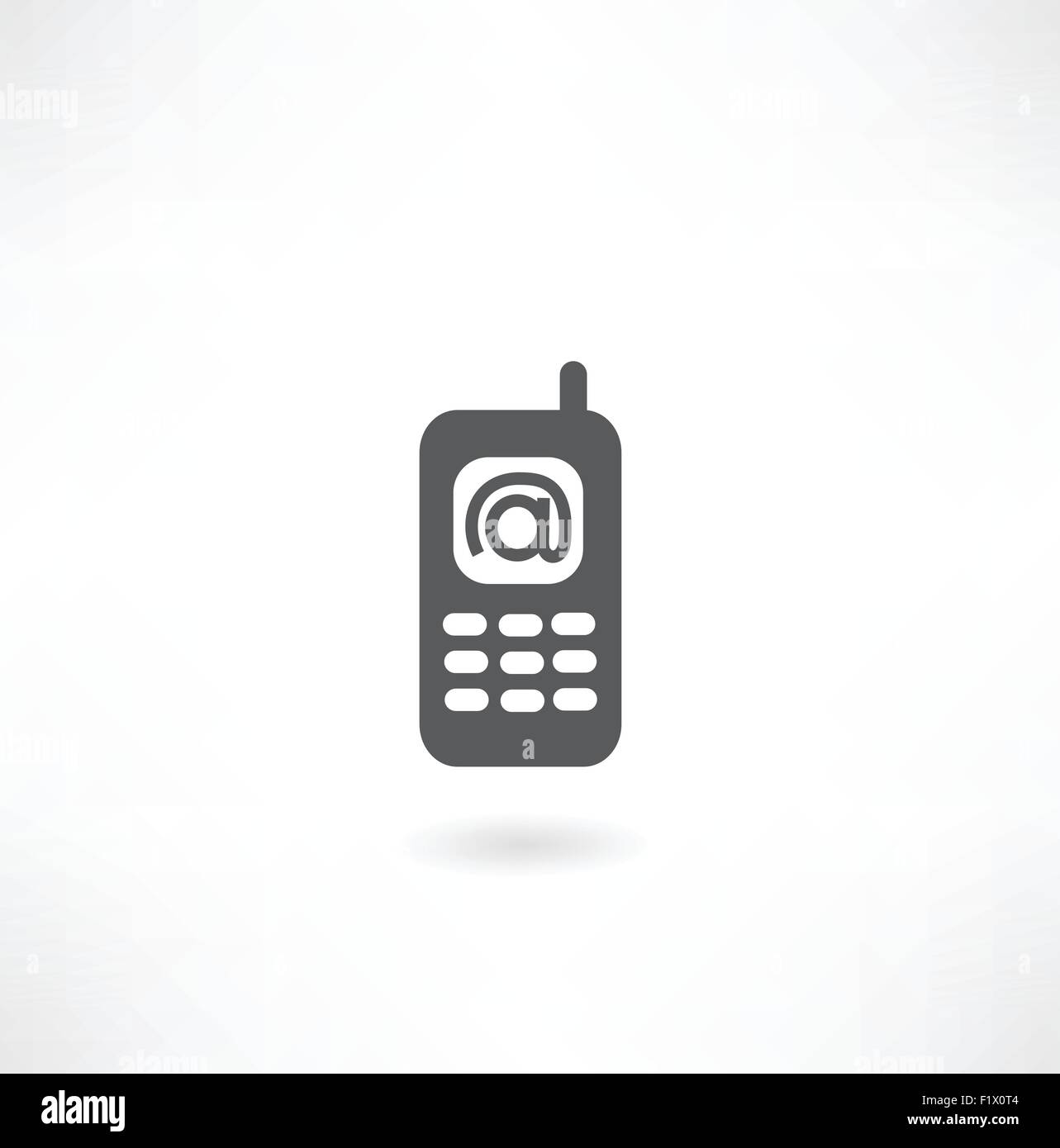 mobile with mail icon Stock Vector Image & Art - Alamy