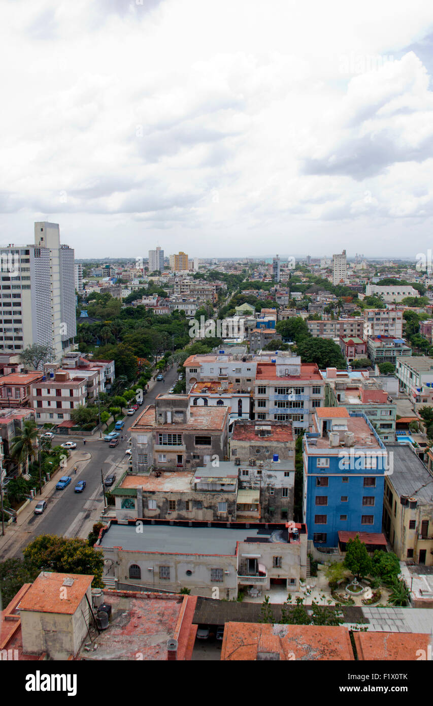 Havana Overview of Buildings - Cuba Stock Photo - Alamy