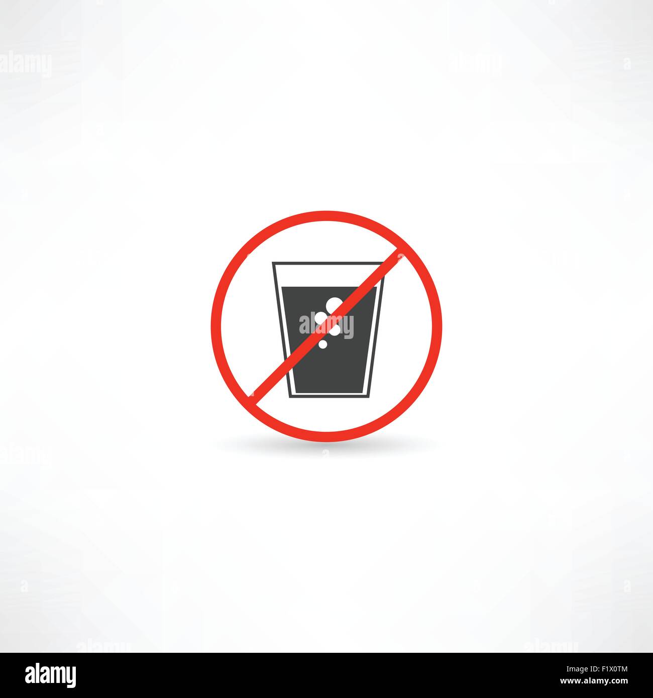 no soda water icon Stock Vector Image & Art - Alamy