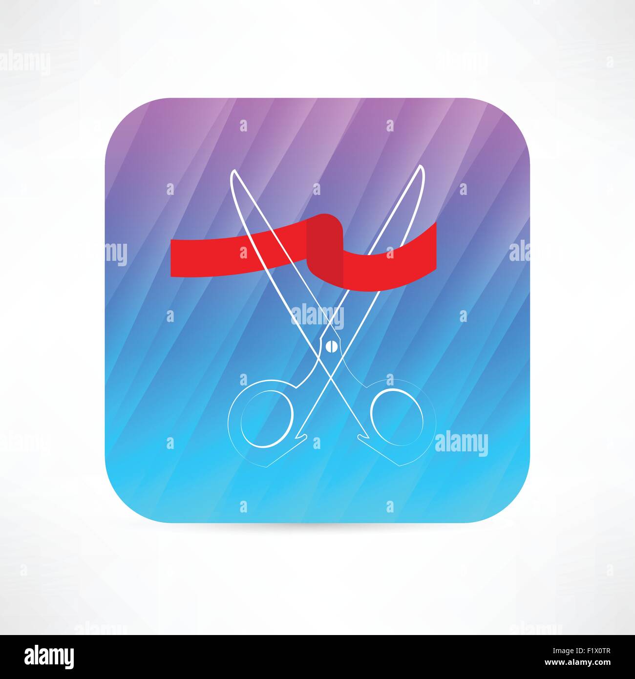 Macro scissors symbol Stock Vector Images - Alamy