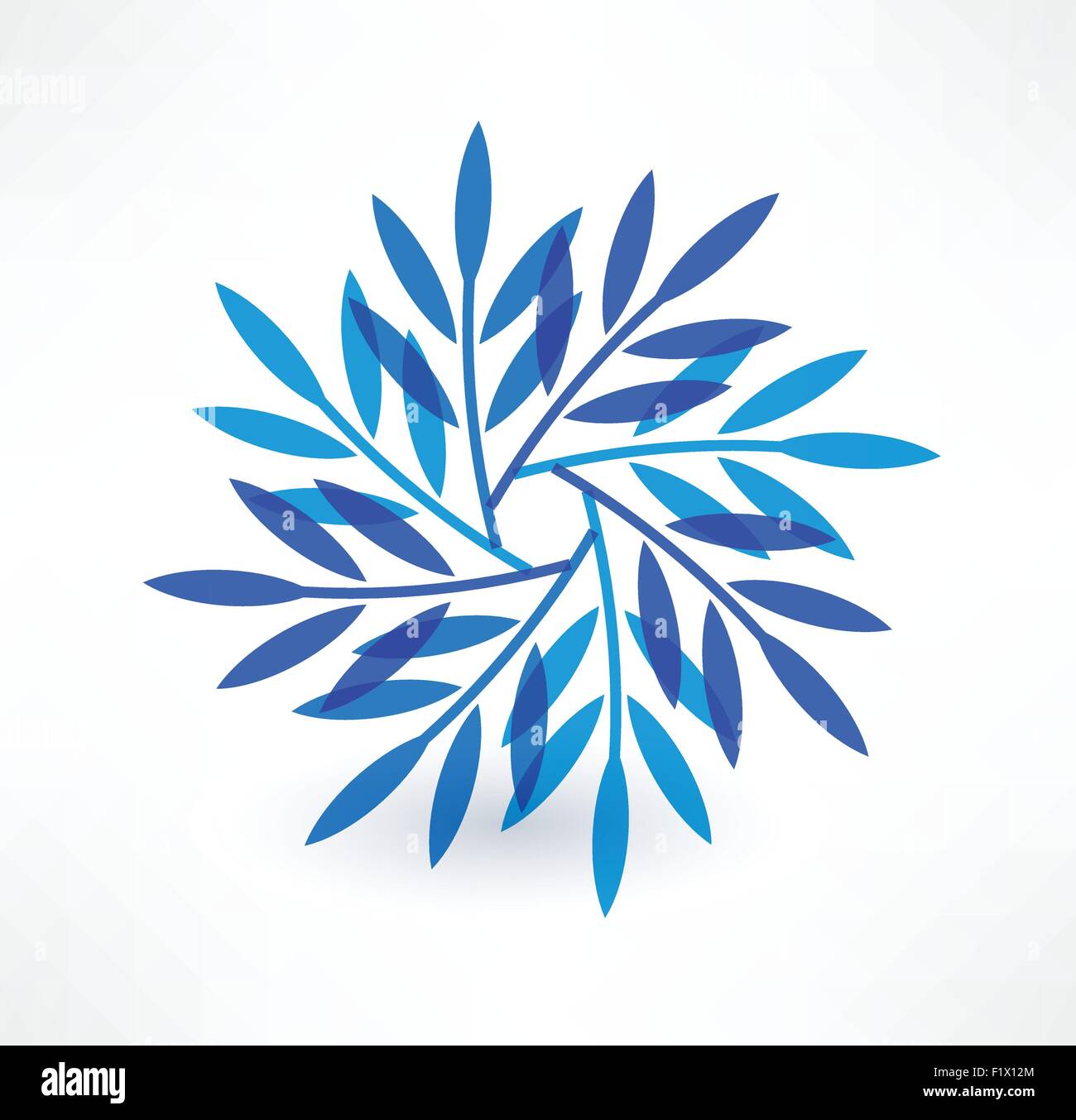 Leaves icon. Natural motive. Logo design Stock Vector Image & Art - Alamy