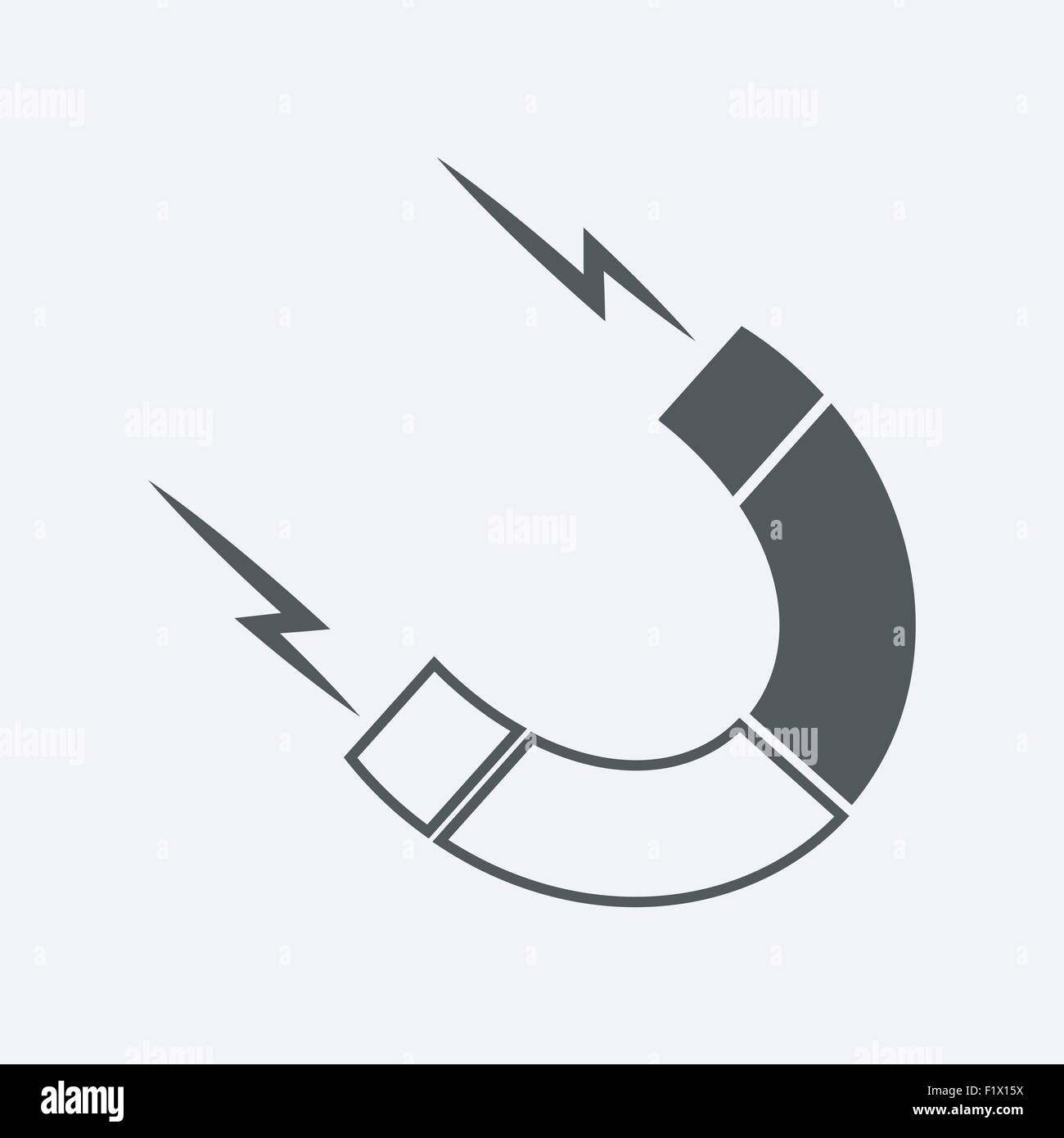 Magnet vintage magnet Stock Vector Images - Alamy