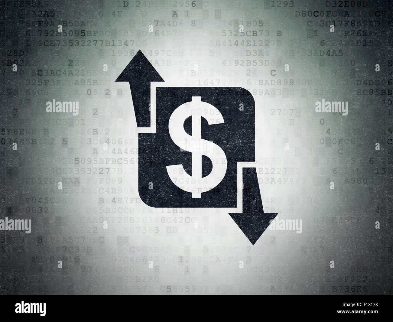 Finance concept: Finance on Digital Paper background Stock Photo - Alamy