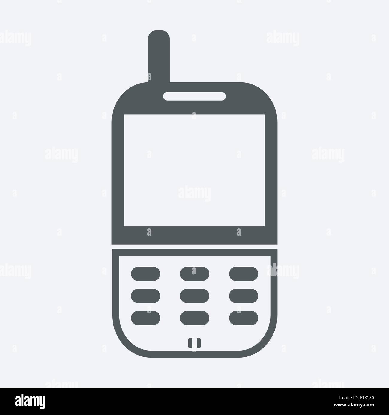 Mobile phone icons Stock Vector Image & Art - Alamy