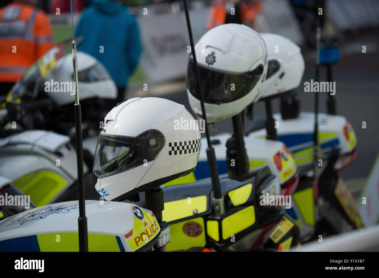 National Police Motorcycle Escort Group on the 2015 Aviva Tour of ...