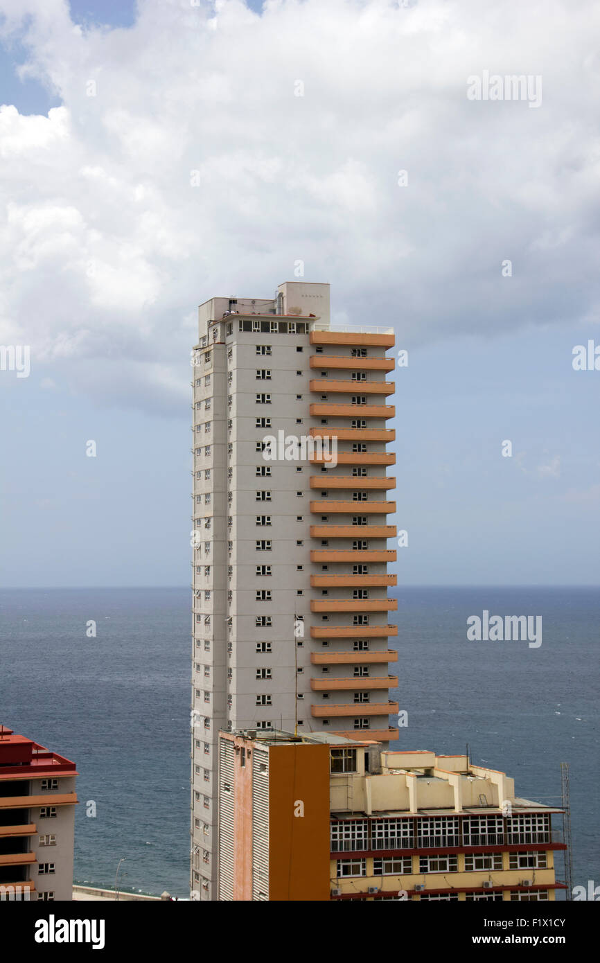 Havana High Rise Apartment - Cuba Stock Photo - Alamy