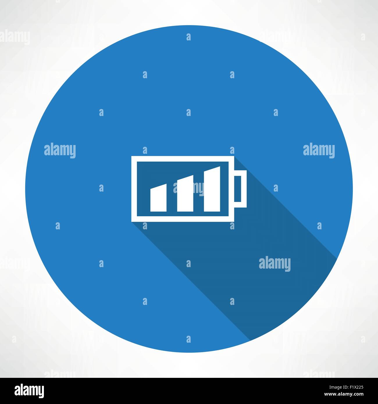 Battery icon. Flat modern style vector illustration Stock Vector Image ...