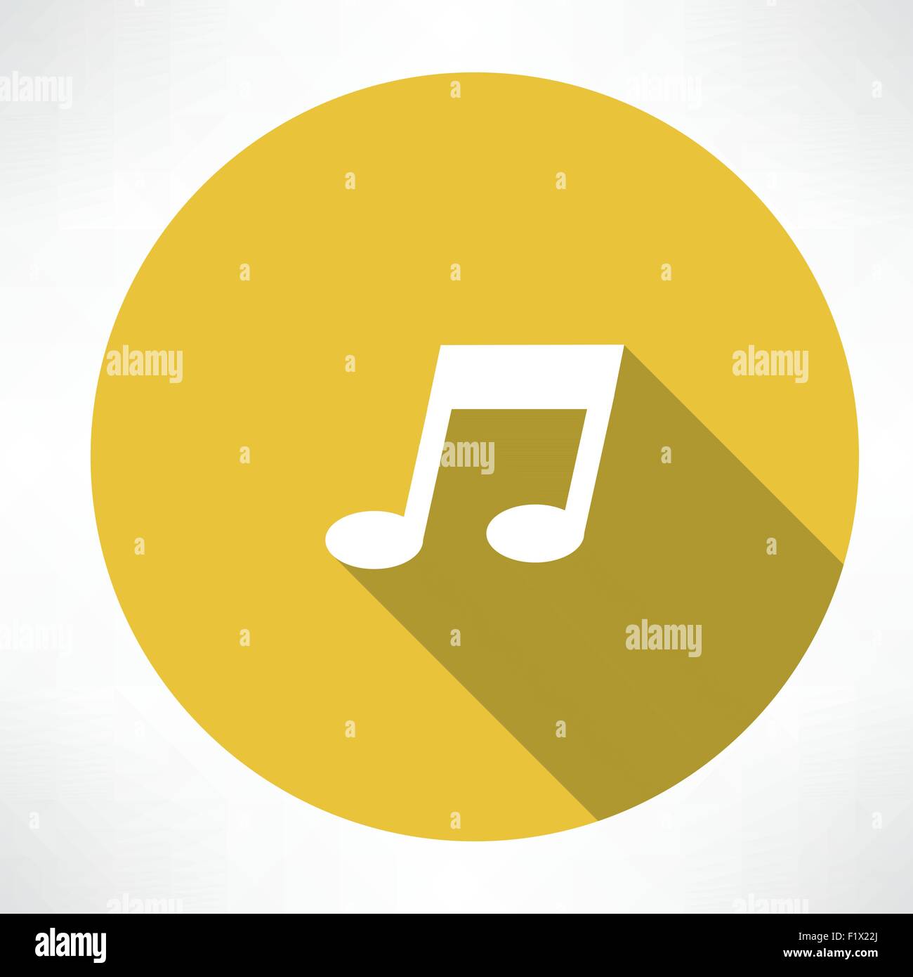 melody icon. Flat modern style vector illustration Stock Vector Image ...