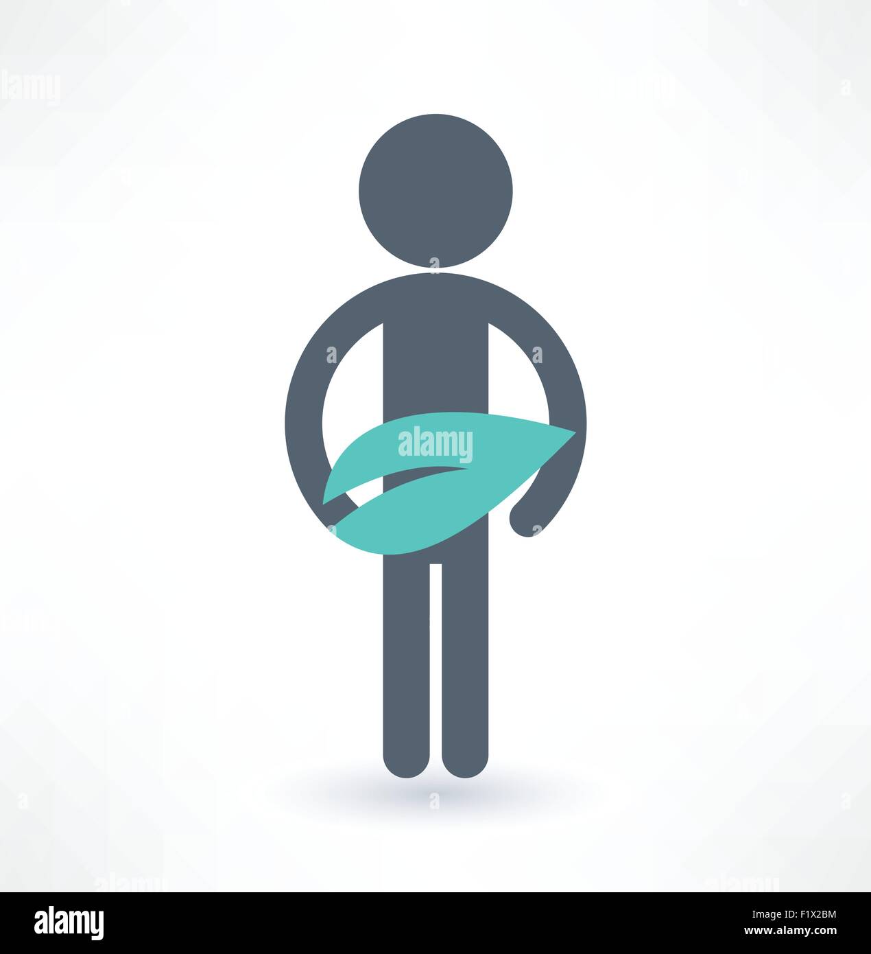 Eco man icon. Logo design Stock Vector Image & Art - Alamy