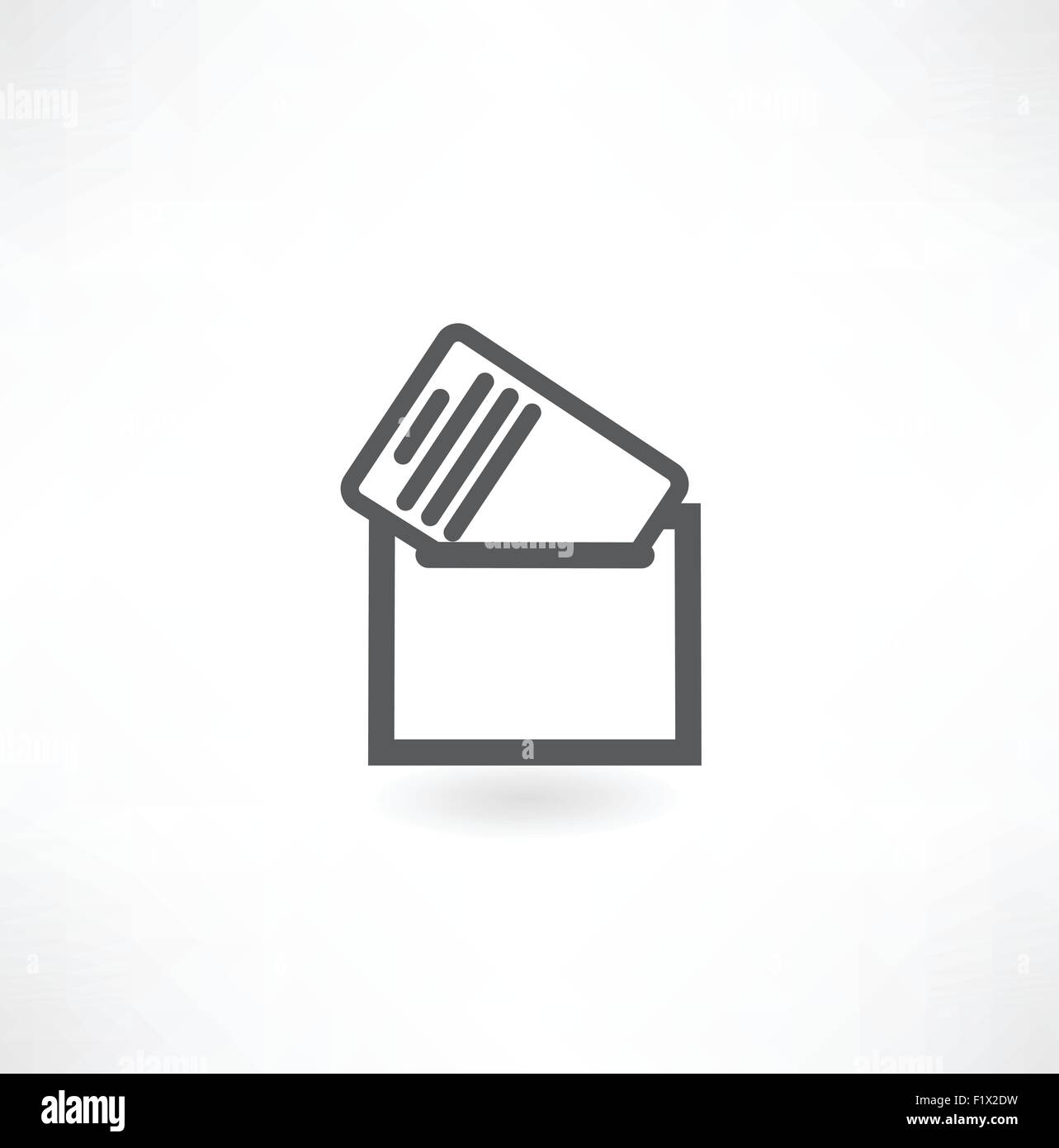 Envelope text Stock Vector Images - Alamy