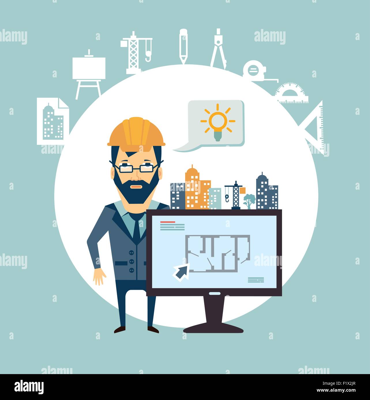 Engineering drawings Stock Vector Images - Alamy