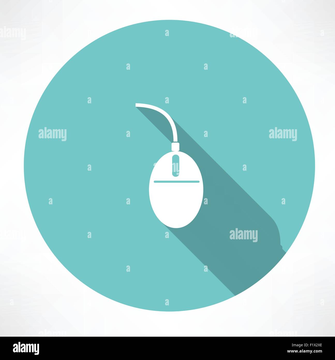 computer mouse icon. Flat modern style vector illustration Stock Vector ...