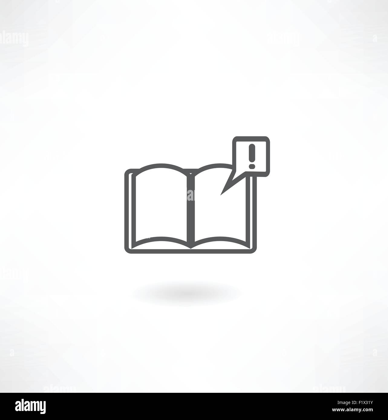 Illustration of books with symbol Stock Vector Image & Art - Alamy
