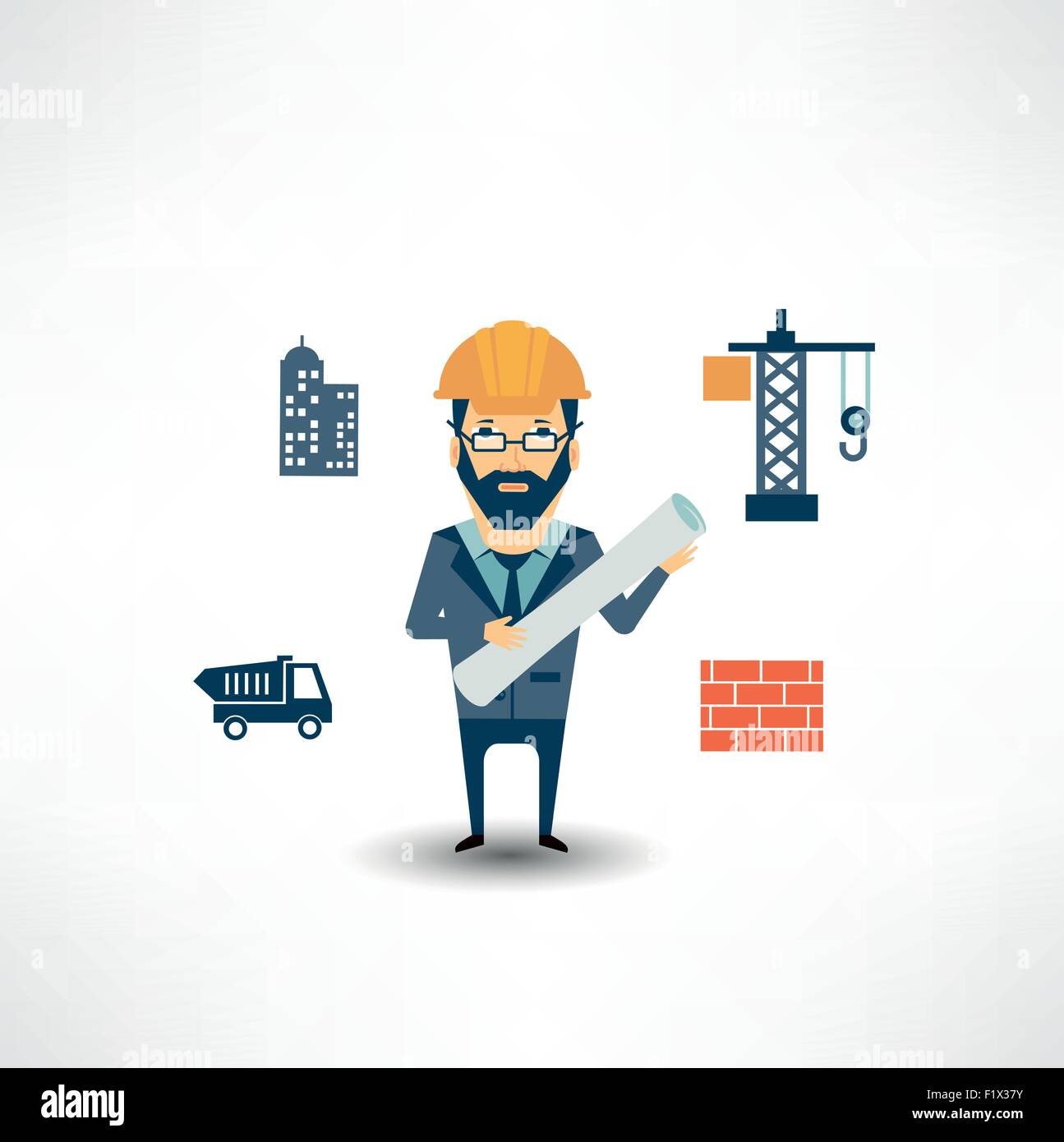 Man looking information in Stock Vector Images - Alamy