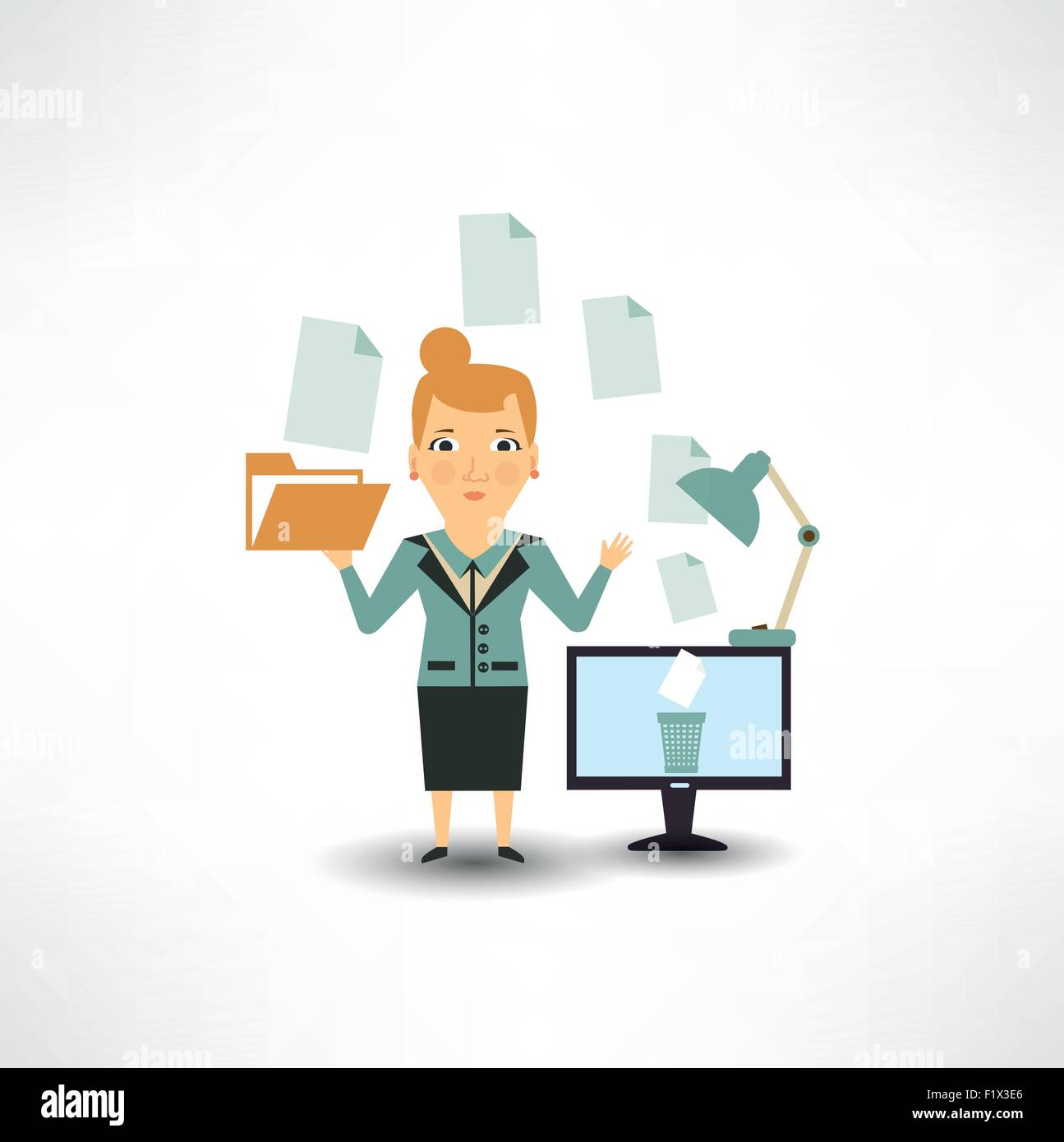 Working electronic Stock Vector Images - Alamy