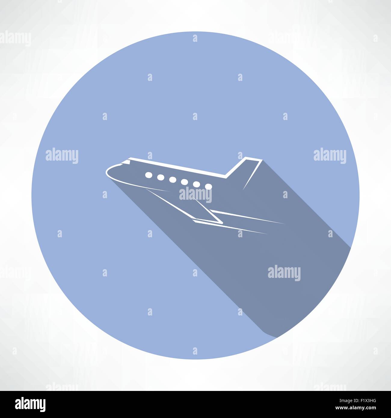 passenger plane icon. Flat modern style vector illustration Stock ...