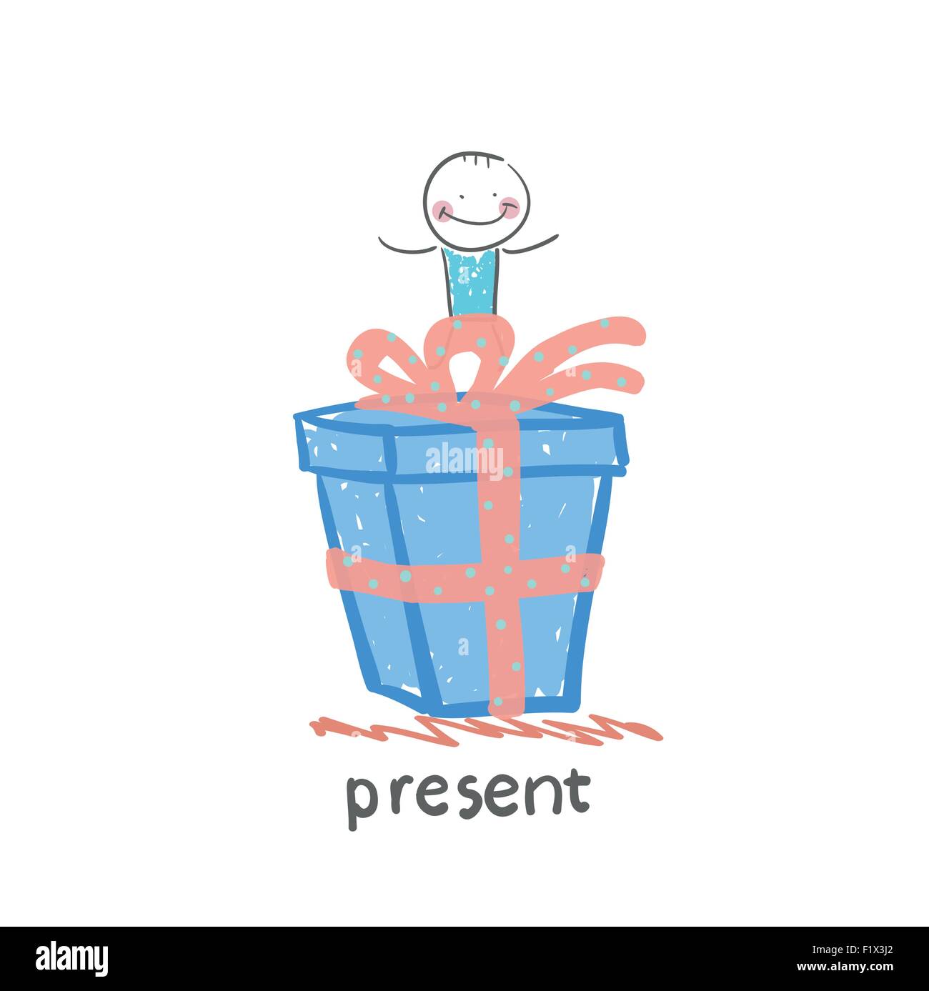 person gives a gift Stock Vector Image & Art - Alamy