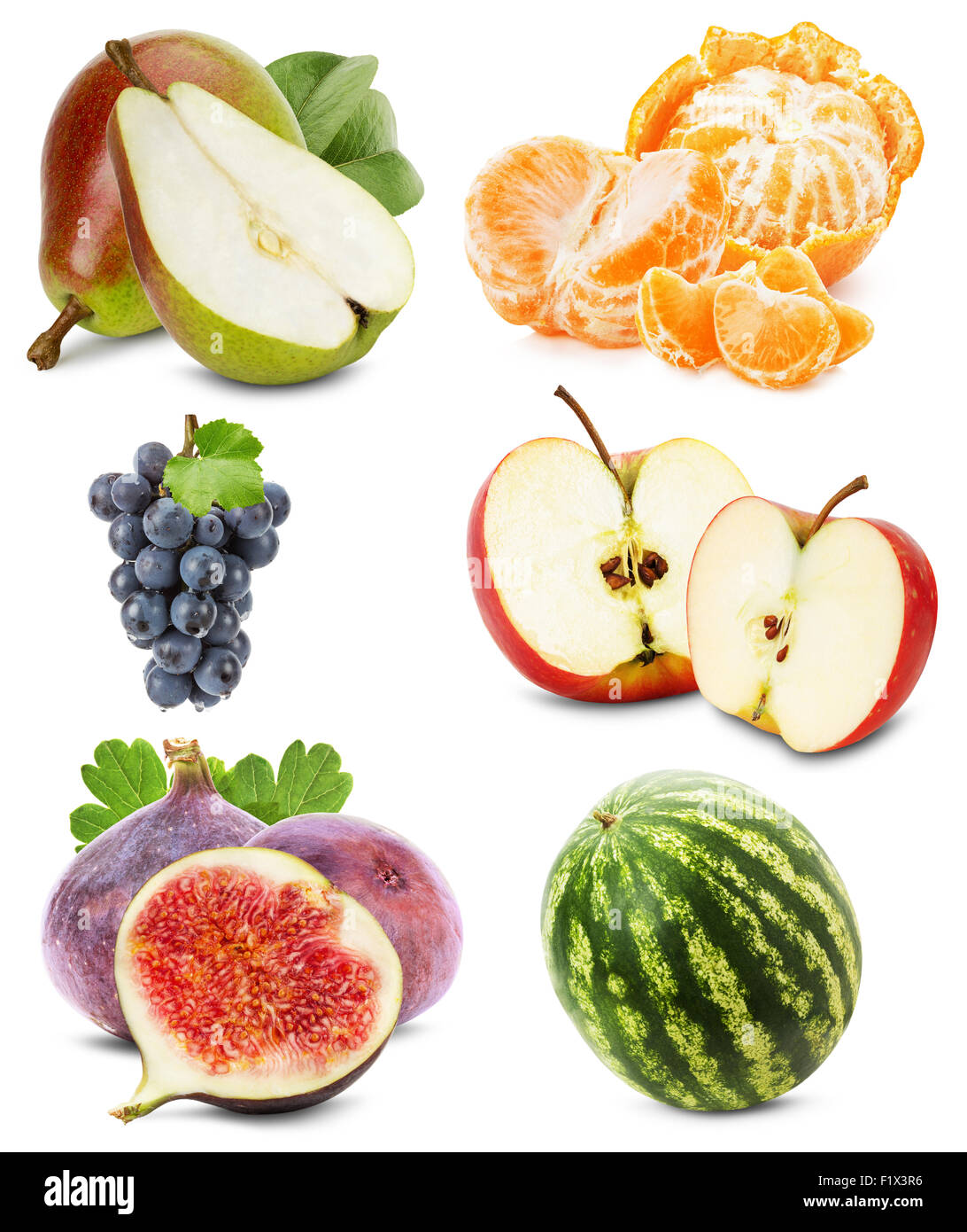 Collection fruits hi-res stock photography and images - Alamy