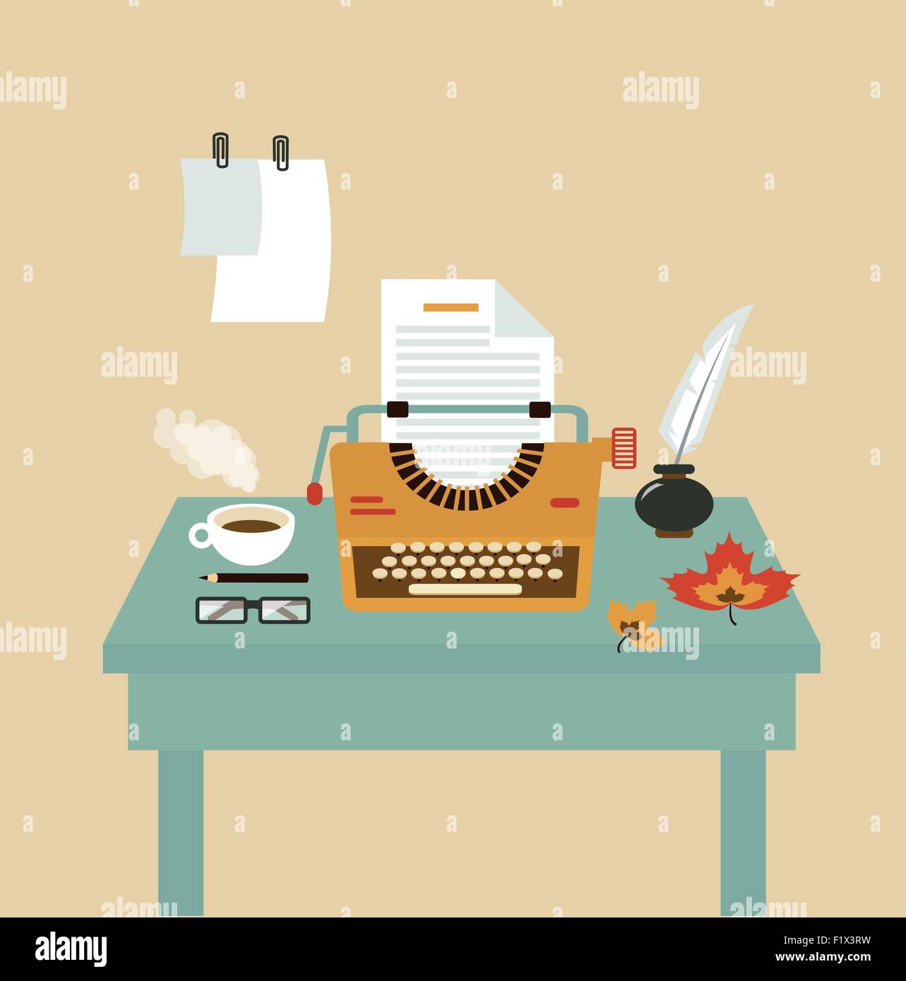 Typists hi-res stock photography and images - Alamy