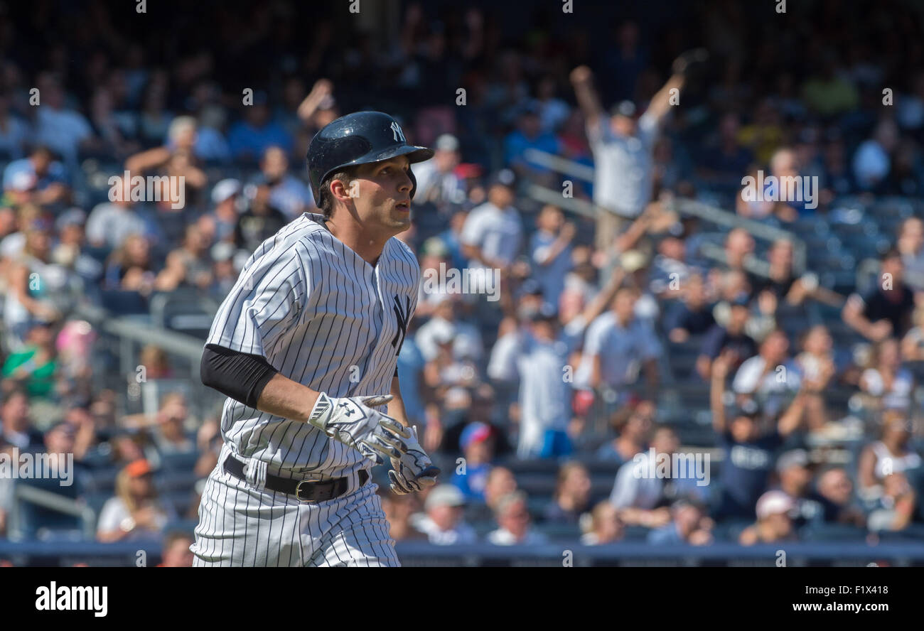 New York, New York, USA. 7th Sep, 2015. Yankees' JOHN RYAN MURPHY hits ...