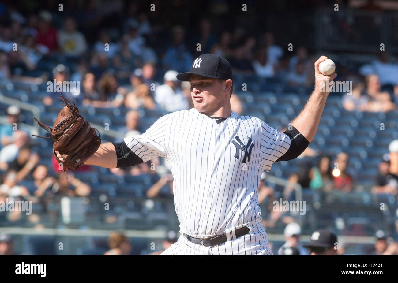 New York, New York, USA. 7th Sep, 2015. Yankees' reliever JUSTIN WILSON ...