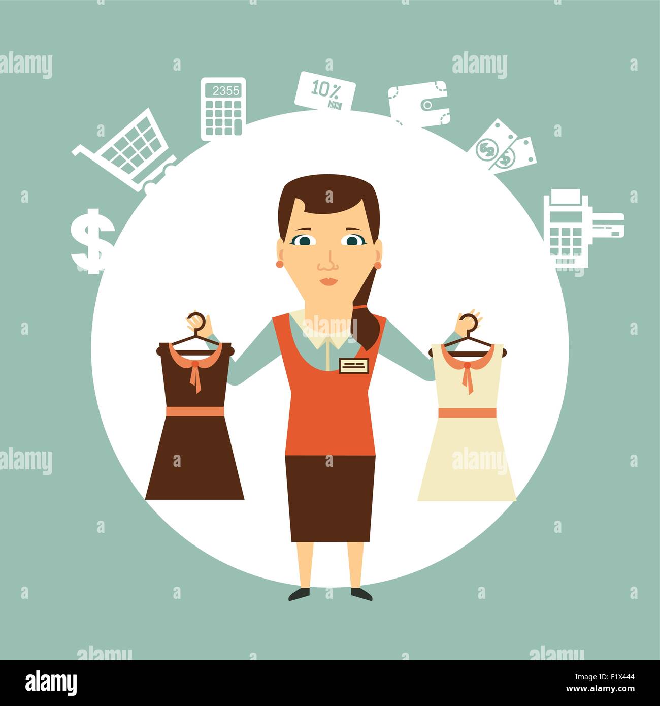 Clothing offers Stock Vector Images - Alamy