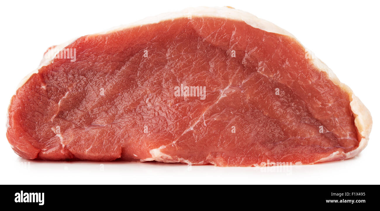 fresh meat isolated on the white background Stock Photo - Alamy